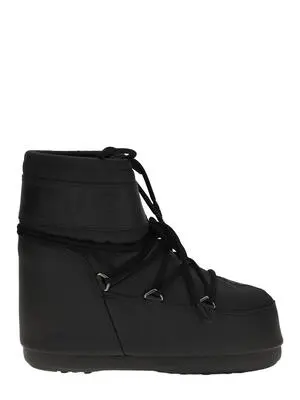 Moon Boot Icon Low Rubber Boots - Black