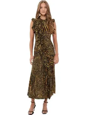 Ulla Johnson Ulla Johnson Ameline Silk Dress Wren