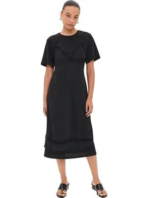Ulla Johnson Tallis Cotton Dress - Noir