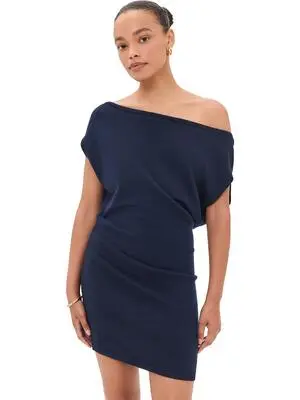 Ramy Brook Chet Sweater Dress - Navy