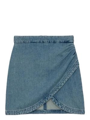 Zadig&Voltaire Julipe Denim Skirt - Light Blue