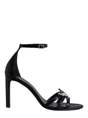 Zadig&Voltaire Amee Wing Court Shoes - Black