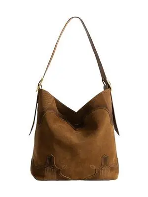 Zadig&Voltaire Jane Western Hobo Bag - Cognac