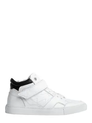 Zadig&Voltaire Zv1747 Mid Flash Sneakers - White