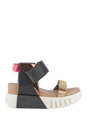 United Nude Delta Run Connect Platform Sandals - Black