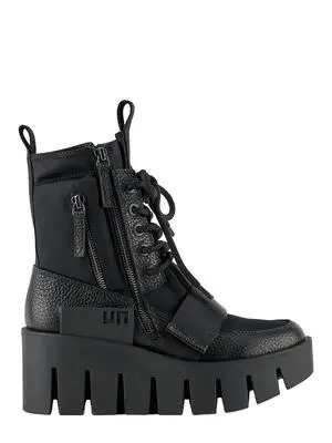 United Nude Grip Combat Lo Boots - Black