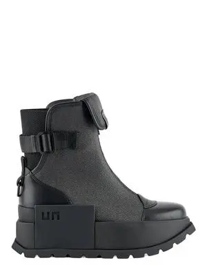 United Nude Roko Ker Wedge Platform Bootie - Black