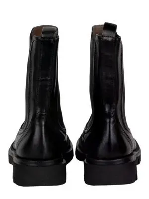 Status Elasticated Side-panel Chelsea Boots - Black