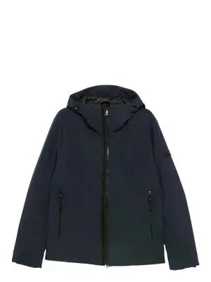 PEUTEREY Peuterey Hooded Logo-Patch Jacket