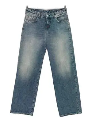 NINE:INTHE:MORNING Rocio Belt-loop Jeans - Blue