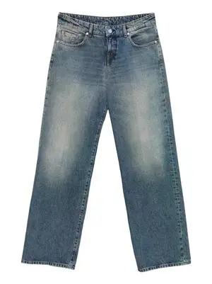 NINE:INTHE:MORNING Rocio Belt-loop Jeans - Blue