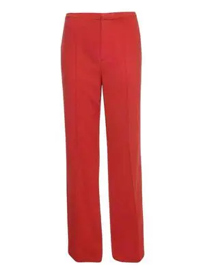 ALICE + OLIVIA Straight-fit Crepe Trousers