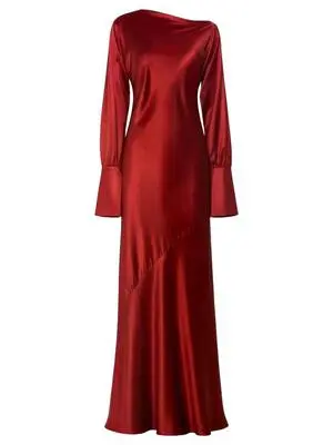 DANAME Fla Maxi Dress - Red