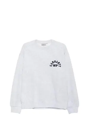 Carhartt Work In Progress Logo-patch Sweatshirt - Grey