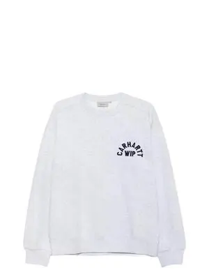 Carhartt Work In Progress Logo-patch Sweatshirt - Grey