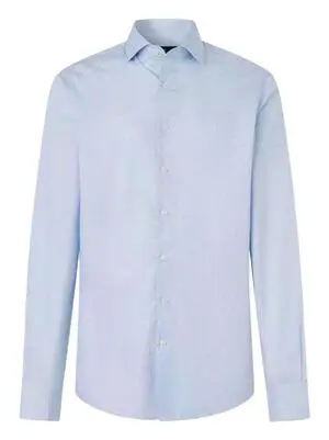HACKETT LONDON Check Long-sleeve Shirt - Blue