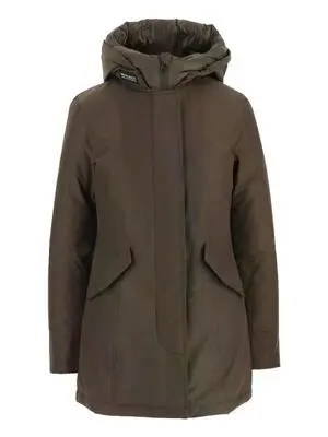 Woolrich Arctic Hooded Coat - Brown