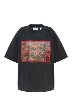 Off-White Graphic-print Loose-fit T-shirt - Black
