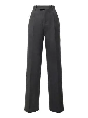 SELF-PORTRAIT Tailored Straight Leg Trousers - Grey