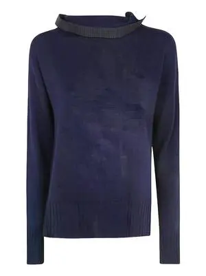 PIERANTONIOGASPARI PierAntonioGaspari Buckle-Detail Knitted Sweater