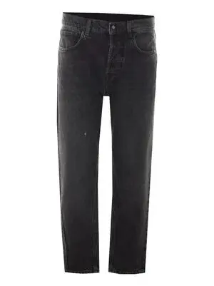 AMISH SUPPLIES Jeremiah Faded-effect Jeans - Black