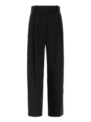 Giorgio Armani Straight-leg Trousers - Black