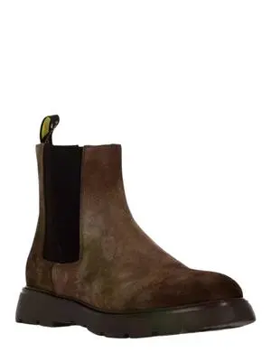 DOUCAL'S Suede Chelsea Boots - Brown