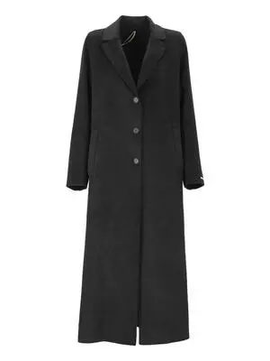Marella Single-breasted Notched-lapel Coat - Grey