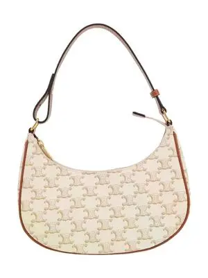 Celine Medium Ava Triomphe Shoulder Bag - Neutrals