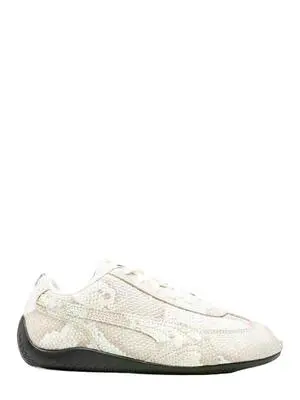 PUMA PUMA Snakeskin-Effect Leather Sneakers