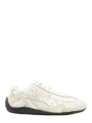 PUMA PUMA Snakeskin-Effect Leather Sneakers