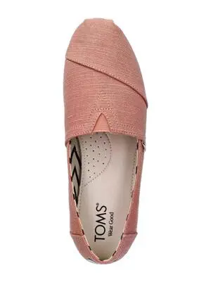 Toms Canvas Slip-on Ballet Flats - Pink