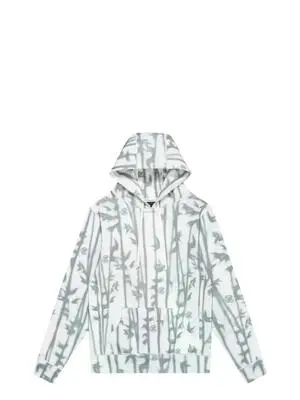 CLOT Bamboo-print Hoodie - White