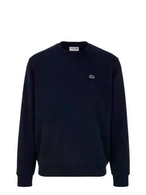Lacoste Cotton Fleece Sweatshirt - Blue