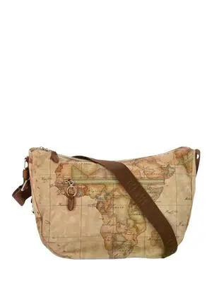 ALVIERO MARTINI 1° CLASSE Geo Classic Shoulder Bag - Neutrals