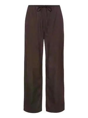 LESET Kyoto Drawstring Trousers - Brown