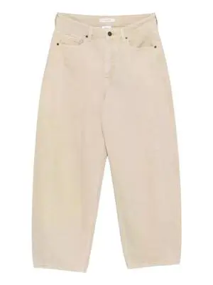 JCSOPHIE Pita Zip-up Straight-leg Jeans - Neutrals