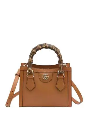 Gucci Gucci Diana Bamboo-Handle Tote Bag Brown