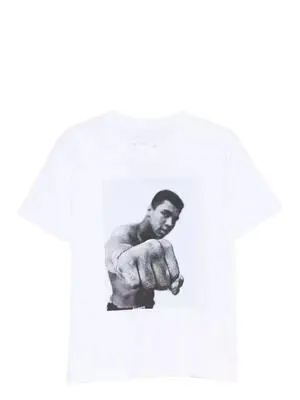 Sacai Graphic-print Short-sleeves T-shirt - White