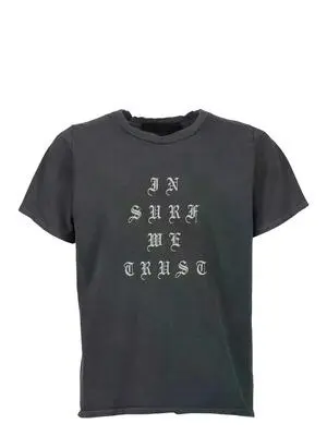 JUN/NAKAYAMA I.s.w.t Graphic-print T-shirt - Black