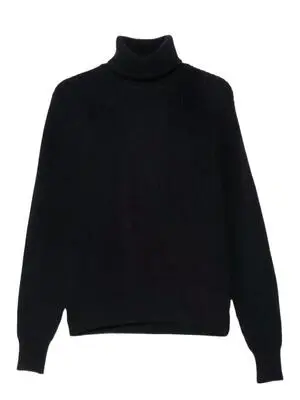 FORTELA Ribbed-knit Roll-neck Sweater - Blue