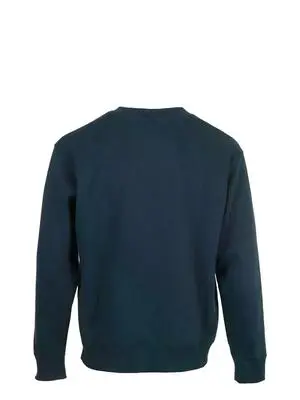 NEW BALANCE Logo-embroidered Sweatshirt - Blue