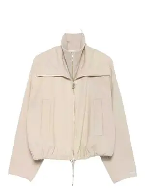 Sportmax Sportmax Emiro Drawstring-Hem Jacket Neutrals
