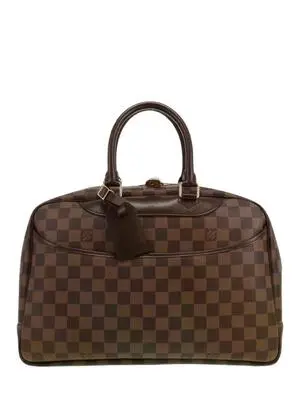 LOUIS VUITTON Louis Vuitton Damier Deauville Tote Bag Brown