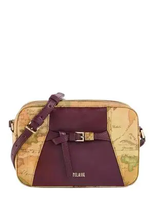 ALVIERO MARTINI 1° CLASSE Geo Classic Panelled Shoulder Bag - Neutrals