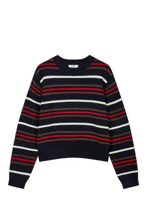 STUDIO TOMBOY TOMBOY Multi-Striped Pullover Sweater