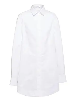 Alaïa Cotton Poplin Shirt - White