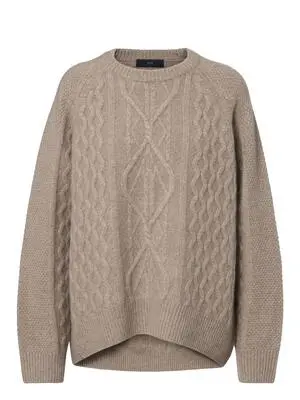 Arch4 Delilah Cable-knit Cashmere Sweater - Beige