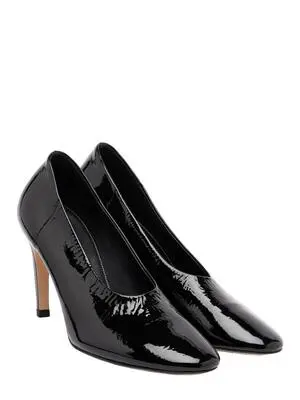 TOTEME Patent Leather Pumps - Black