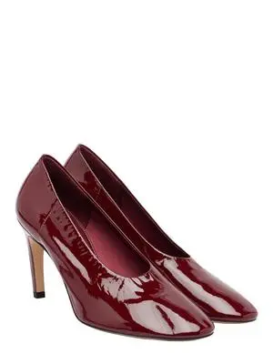 TOTEME Patent Leather Pumps - Red